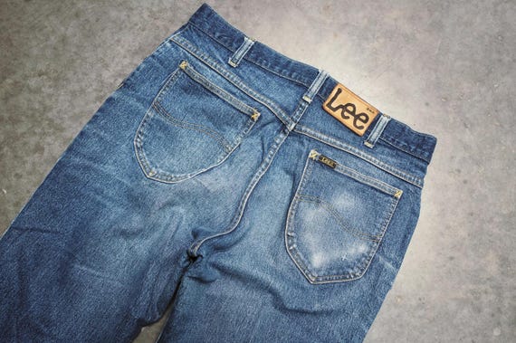 1993 Lee Jeans + repair // classic vintage denim jean… - Gem