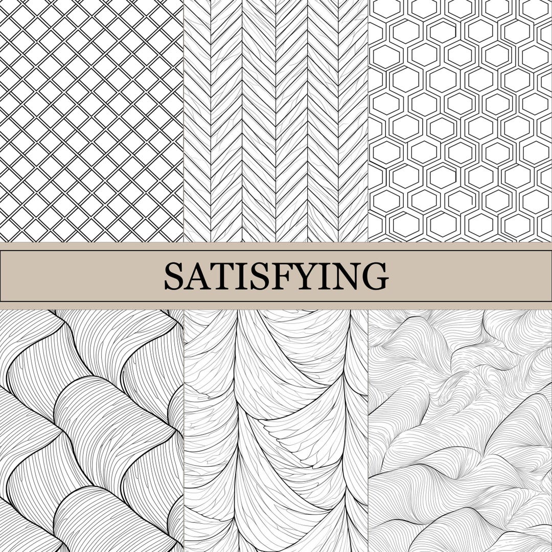 Satisfying Coloring Book, Cute Coloring Pages, Cozy Book for Adults and ...