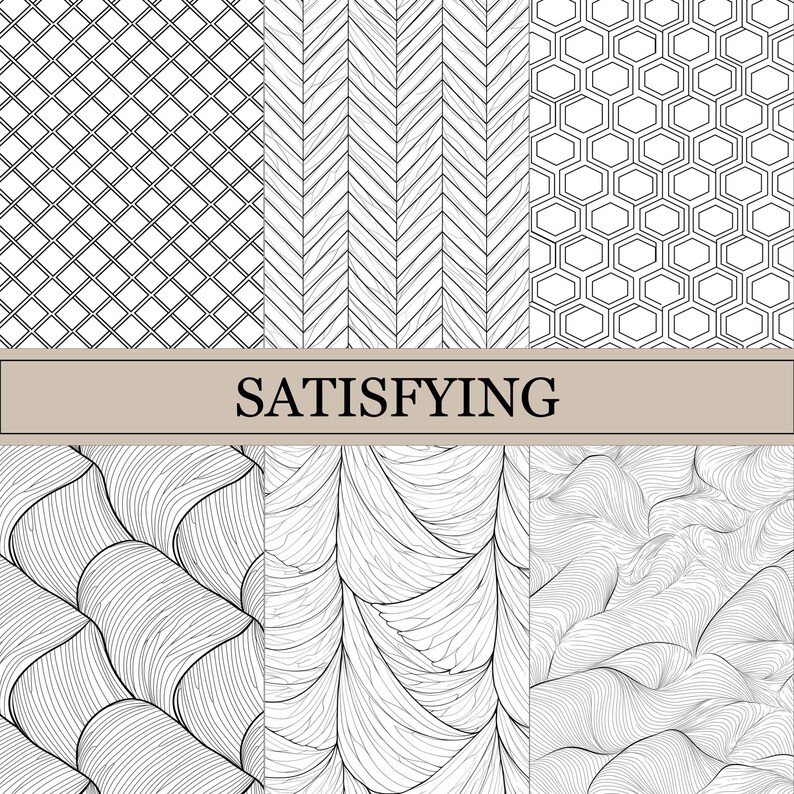 Satisfying Coloring Book, Cute Coloring Pages, Cozy Book for Adults and ...