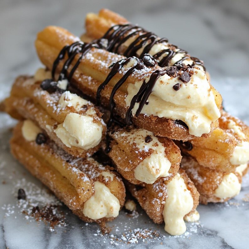 Churro Cheesecake Cookie Dough Recipe, Stuffed Cinnamon Sugar Cookies ...