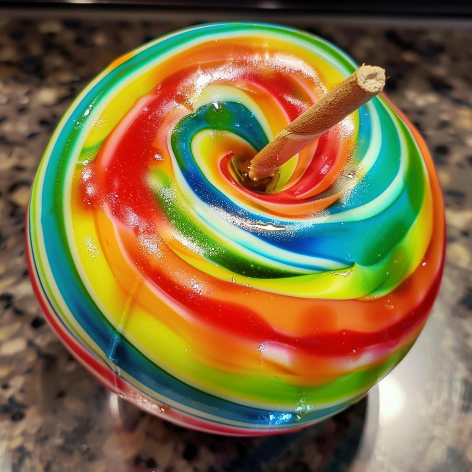Kool-aid Candy Apples: Swirls of Flavor! - Etsy