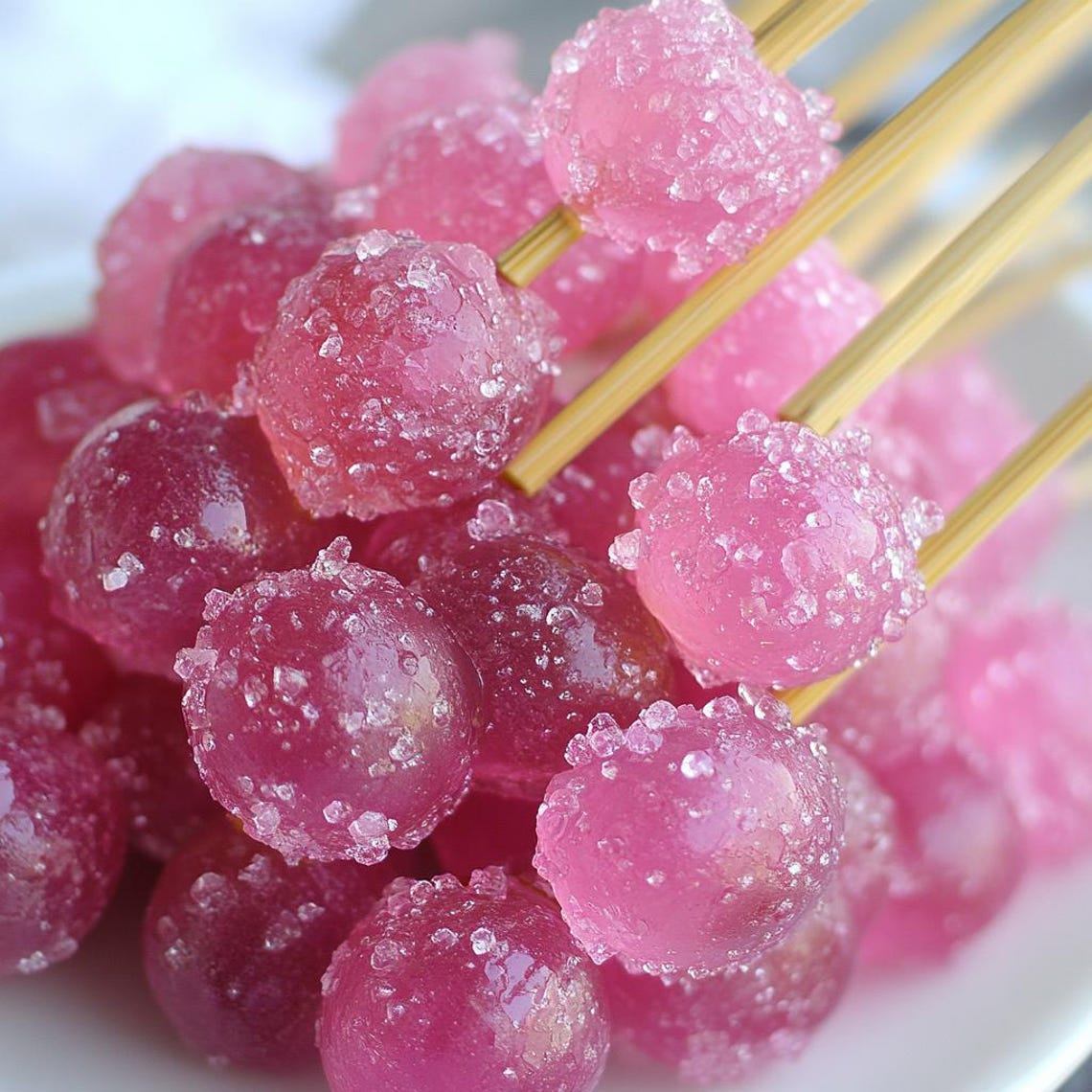 Frozen Candy Grapes With Gelatin Powder, Easy Fruit Snack PDF, Healthy ...
