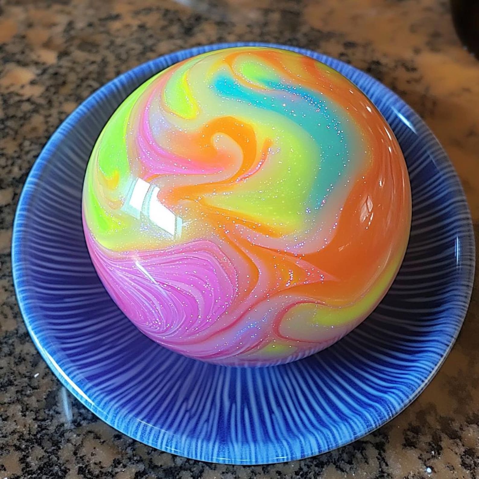Halloween Glow Swirl Bounce Ball Recipe PDF – Spooky Dessert Printable ...