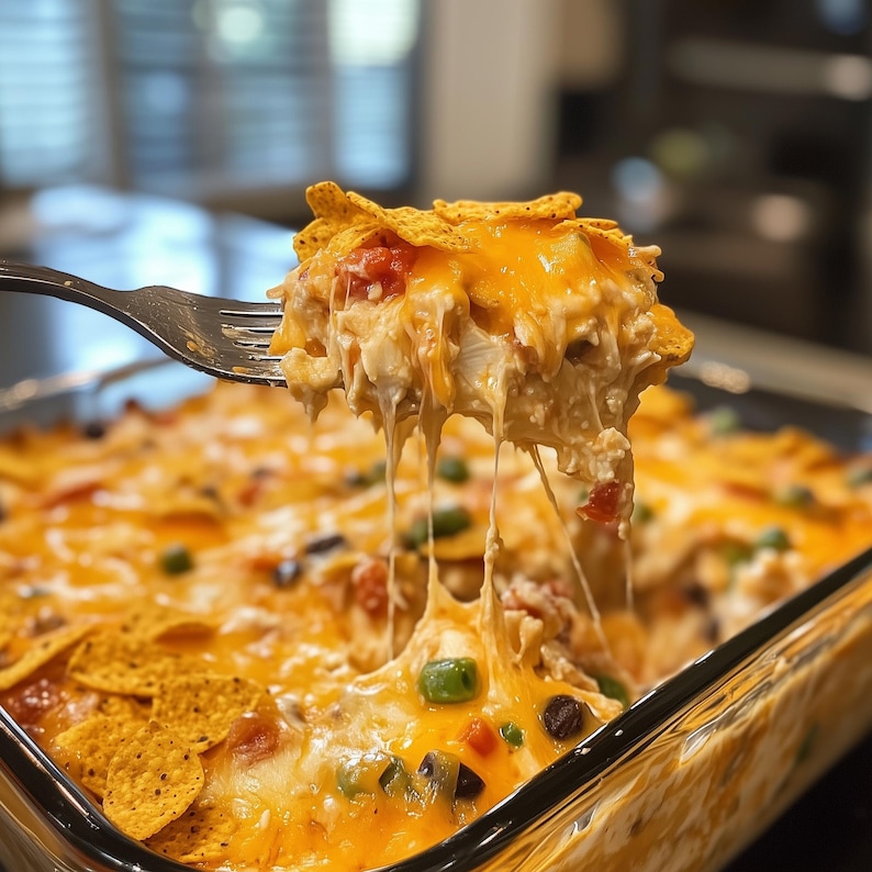 Mexican Chicken Casserole Recipe - Etsy