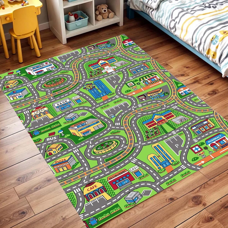 Car Road Rug - Etsy