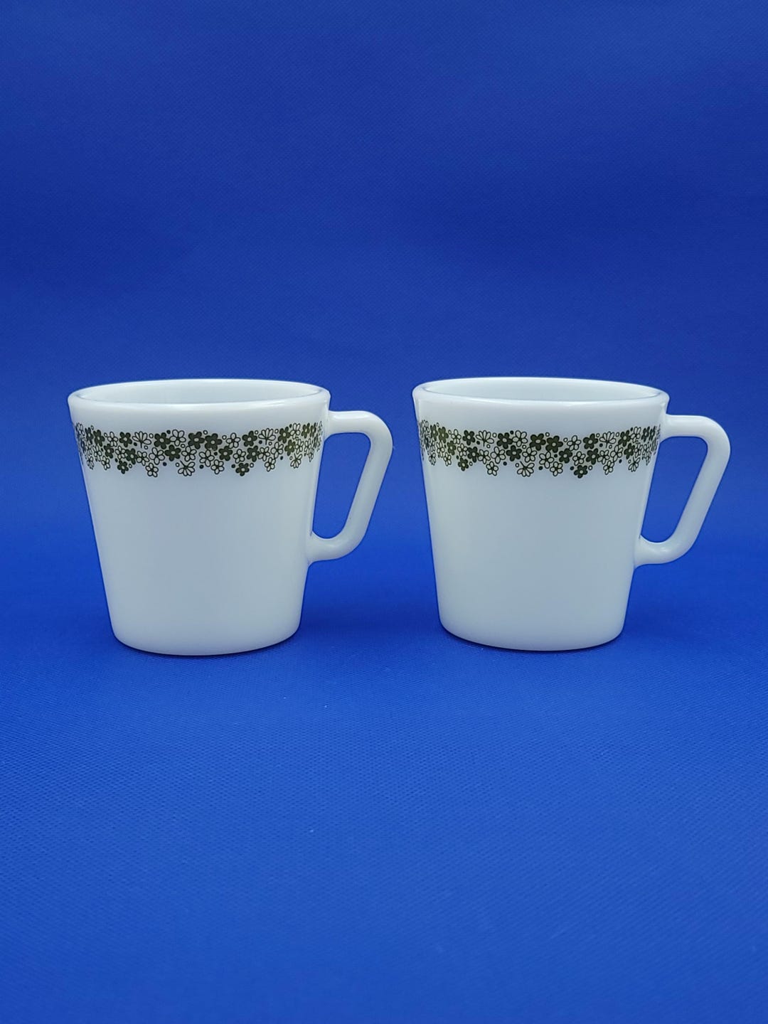 Two Spring Blossom "crazy Daisy" Coffee Mugs - Etsy