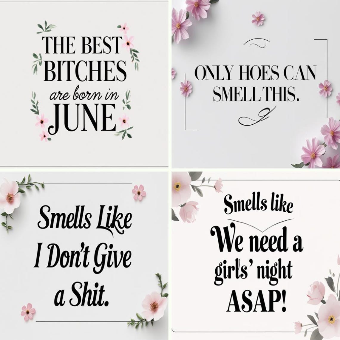 18 Funny Friend Candle Label Bundle, Sarcastic Friendship Candle Labels ...