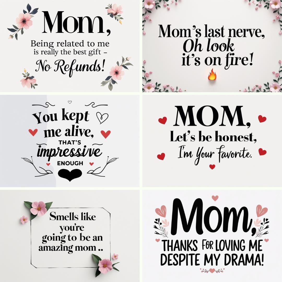 18 Funny Mom Candle Labels | Png Label Designs | Mother's Day Gift Idea ...
