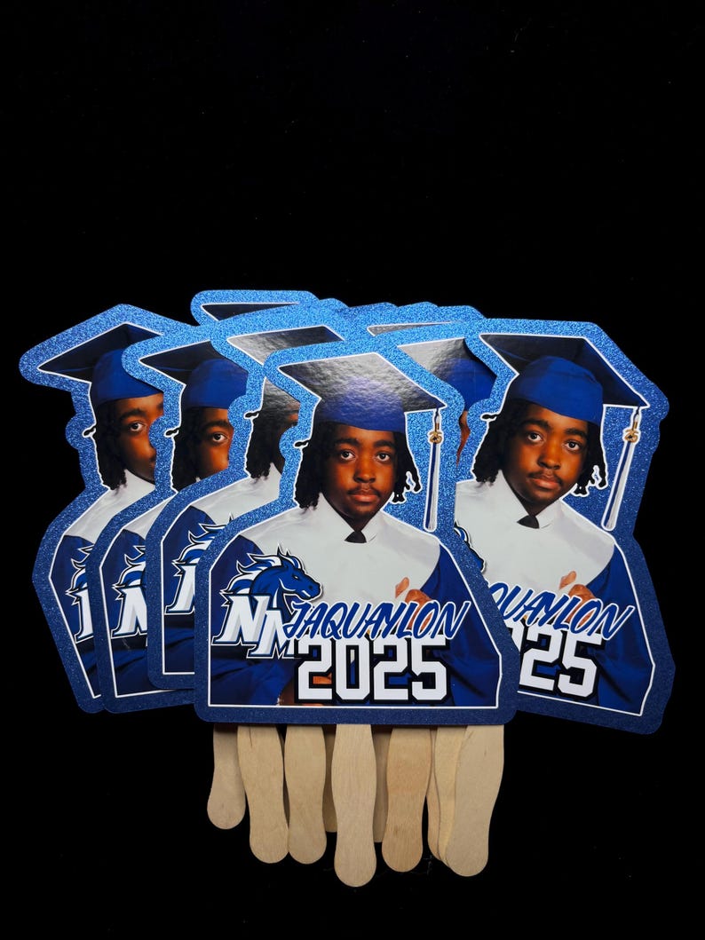 Graduation Fans | Custom Hand-held Fans | Handheld Fans | Graduation ...