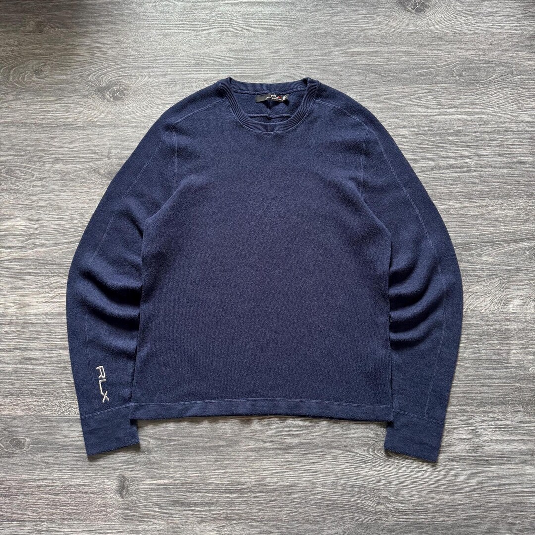Vintage Polo Ralph Lauren RLX Wool Sweater Sweatshirt Y2K - Etsy