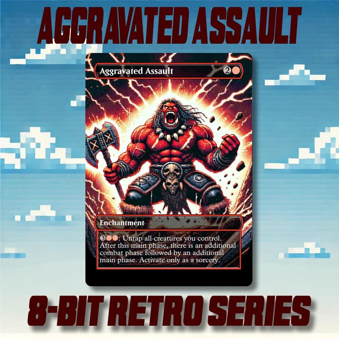 Aggravated Assault - Custom 8-bit Retro Style Alternate Art High ...