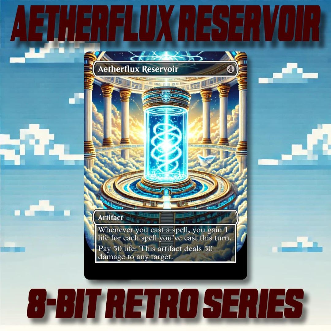 Aetherflux Reservoir - Custom 8-bit Retro Style Alternate Art High ...