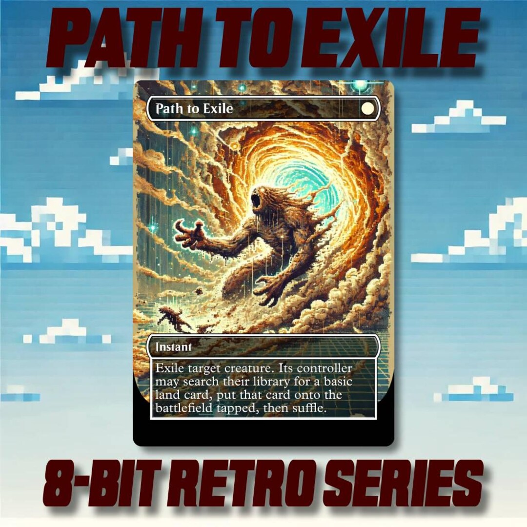 Path to Exile - Custom 8-bit Retro Style Alternate Art High Quality ...