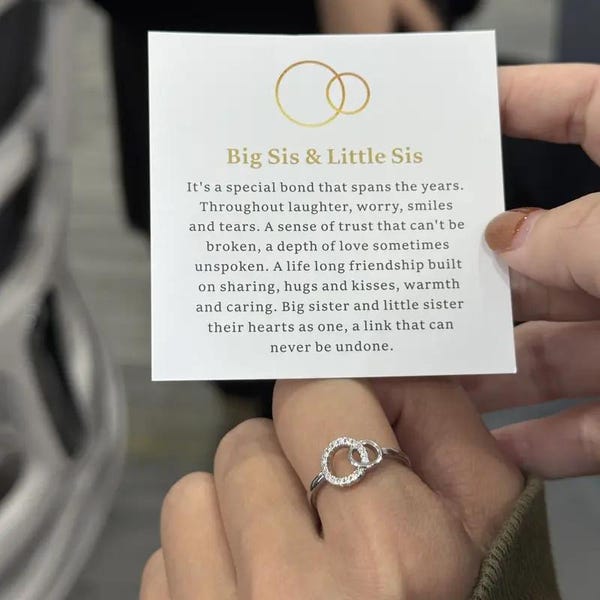 Sister Ring - Etsy