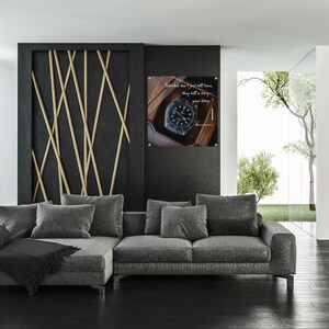 Watch Wall Decor Time Wall Art Inspirational Home Office Wall Decor ...