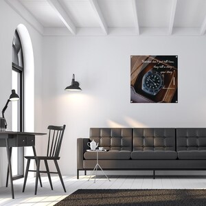 Watch Wall Decor Time Wall Art Inspirational Home Office Wall Decor ...