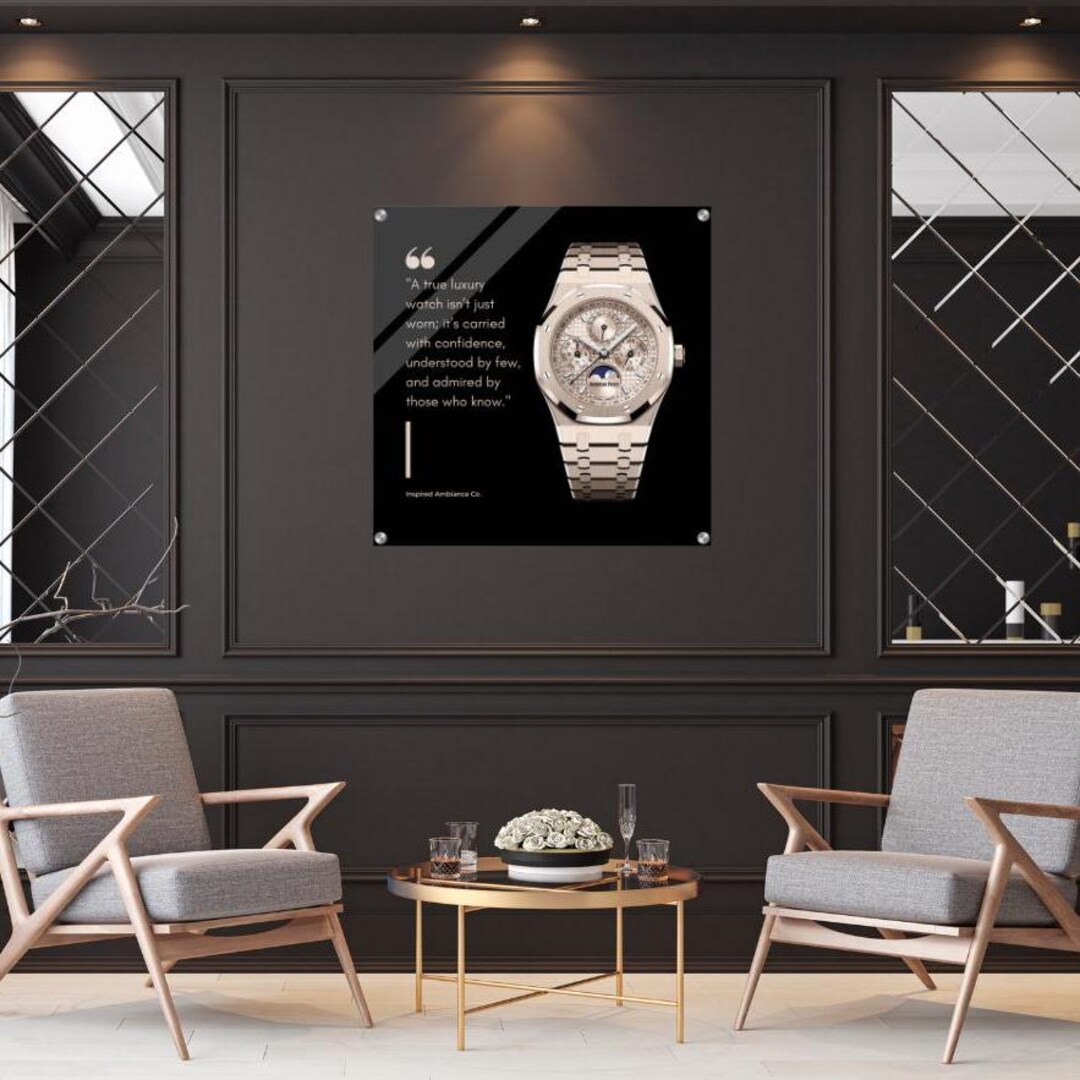 Wall Art Watch Time Wall Decor Motivational Watch Wall Art Inspiration ...