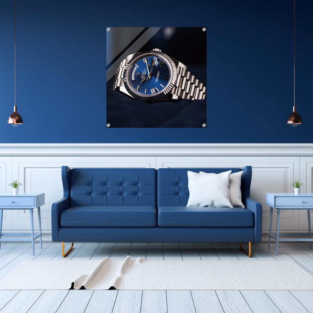 Rolex Watch Wall Art Time Wall Art Motivational Wall Art Inspiration ...