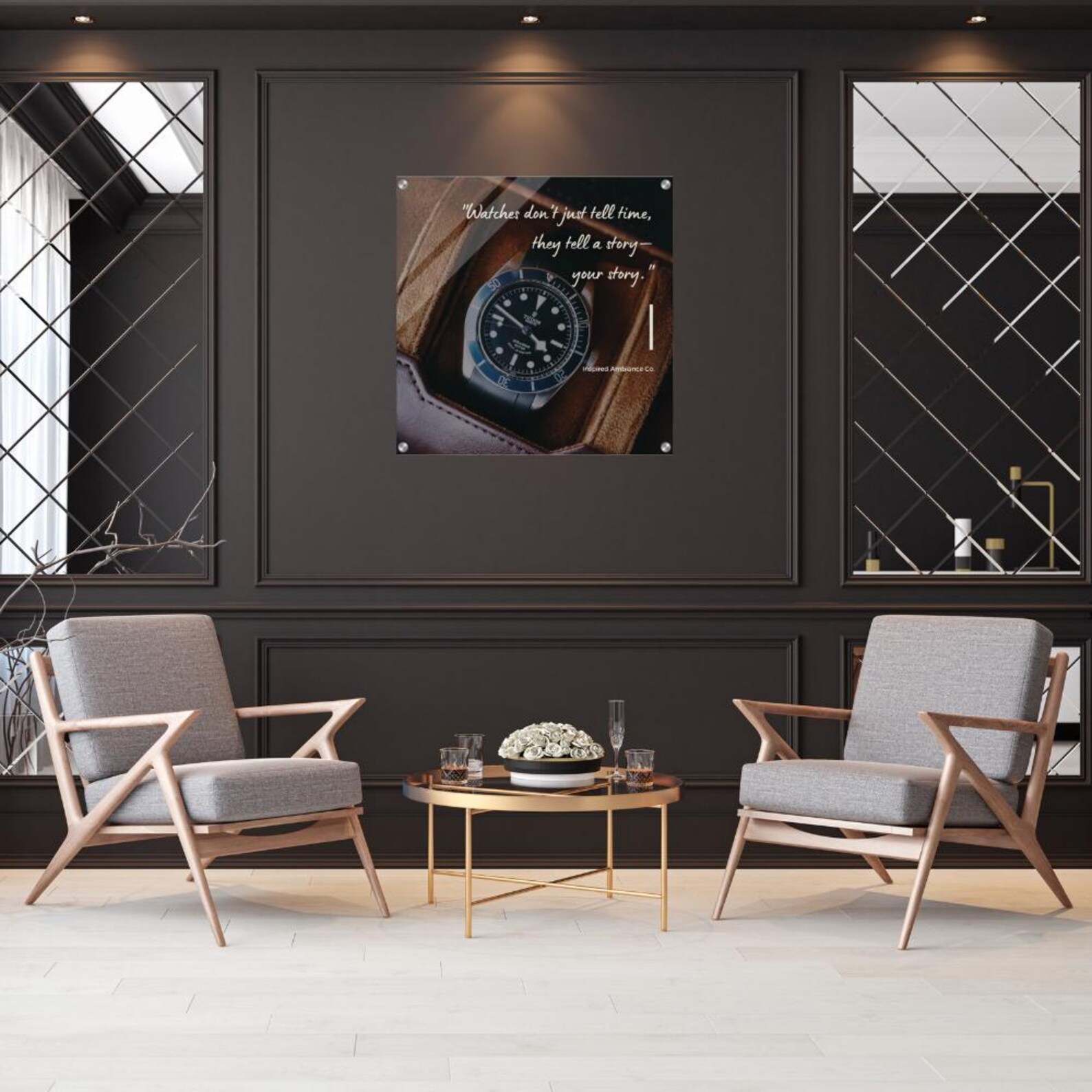 Watch Wall Decor Time Wall Art Inspirational Home Office Wall Decor ...