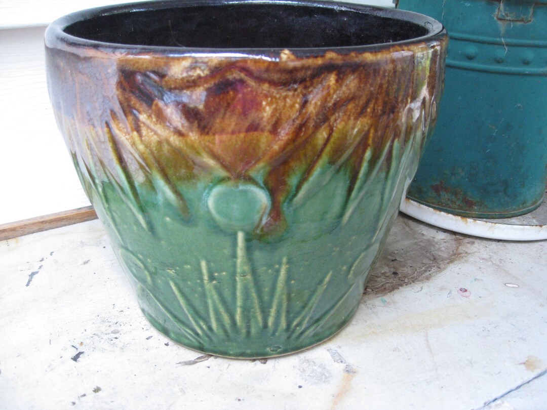 RRP Co, Jardiniere, Sun & Moon Flower Planter, Robinson Ransbottom ...