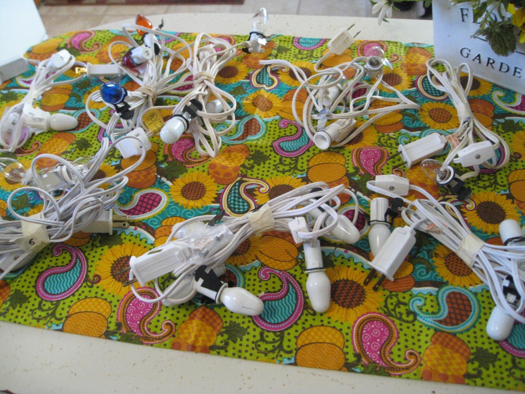 Choice Assorted Light & Cords for Lighted Christmas Village, Dept 56, 1 ...