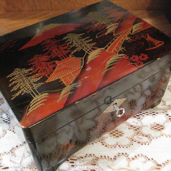 Japanese Jewelry Box - Etsy