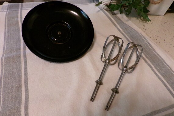 Vintage 1940s Sunbeam Stand Mixer Parts Beaters Turn Table - Etsy