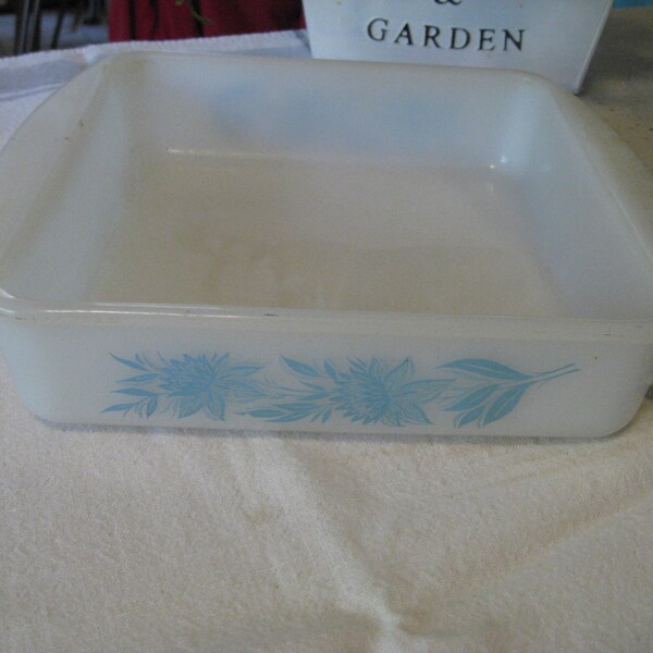 Blue Pyrex Baking Dish - Etsy
