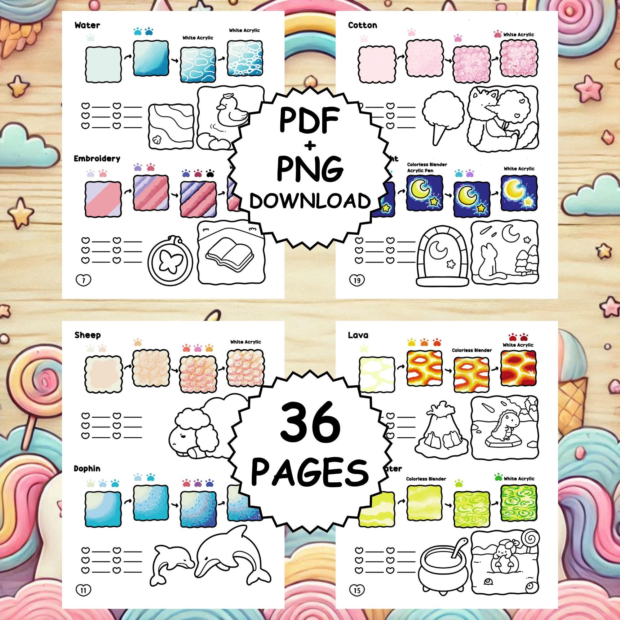 Coco Wyo Coloring Practice Workbook – 36 Easy Pattern Pages (PDF & PNG ...