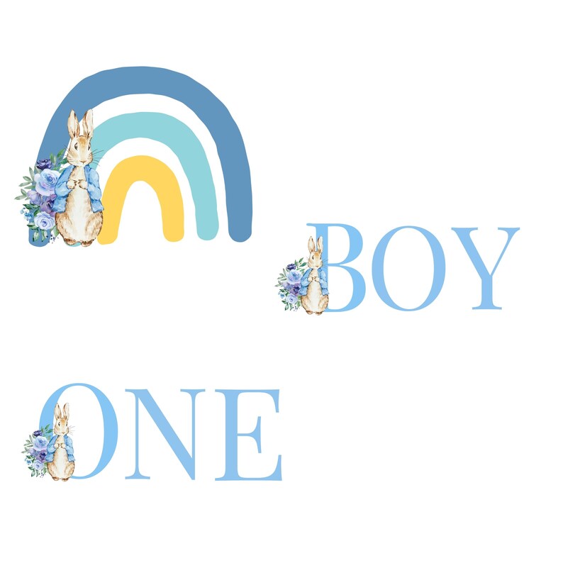 Peter Rabbit Bundle, Peter Rabbit PNG, Ages 1-9, A-Z Set Digital Images ...