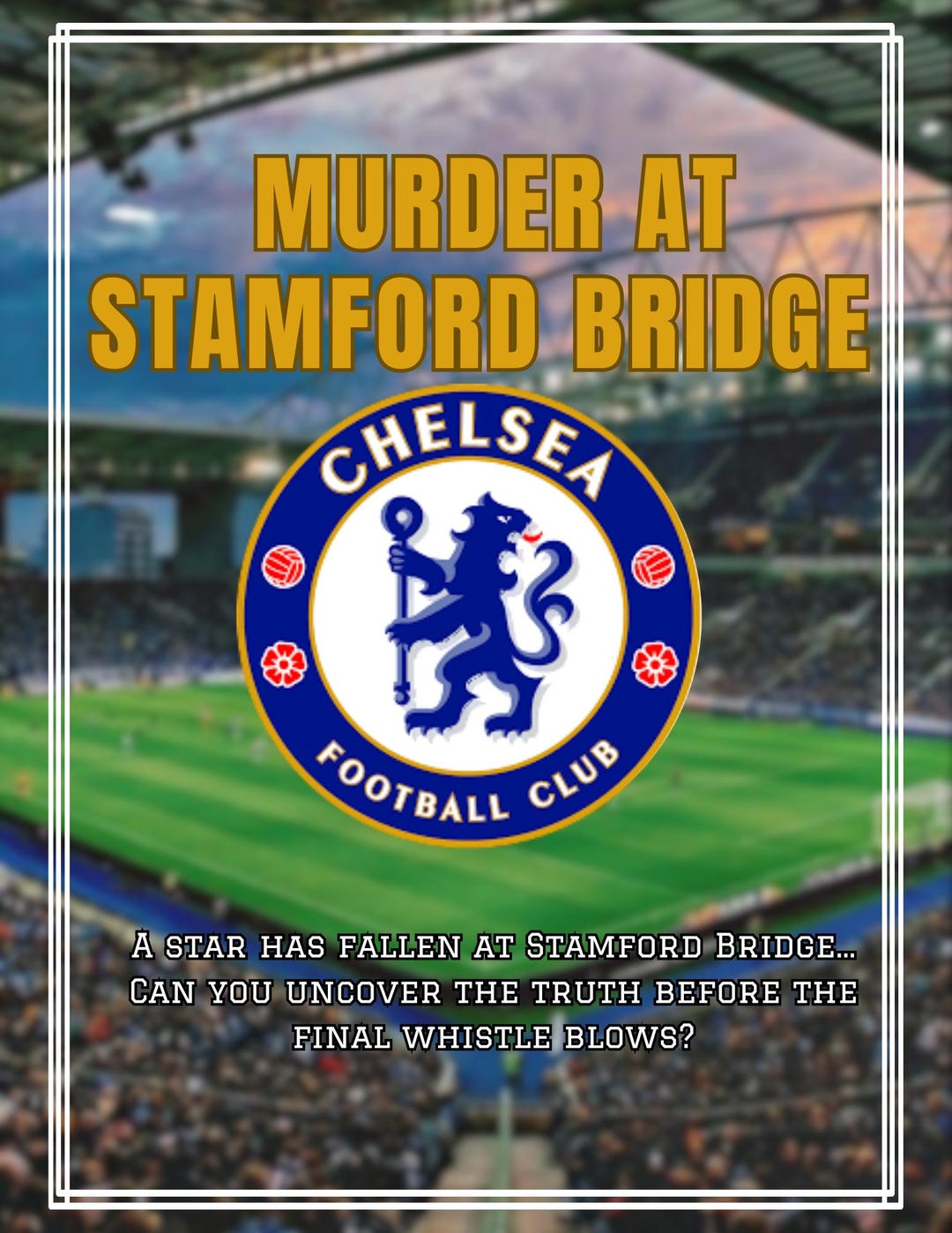 Chelsea Football Club Murder Mystery - Etsy