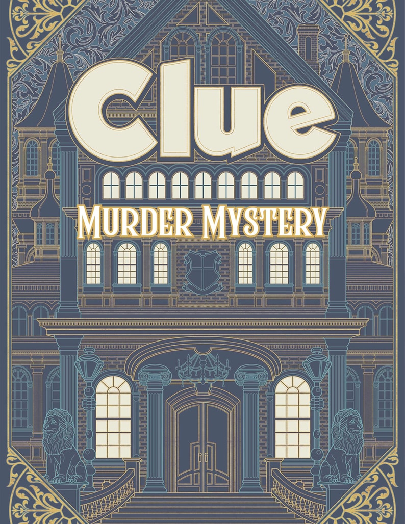 Clue Murder Mystery Dinner - Etsy