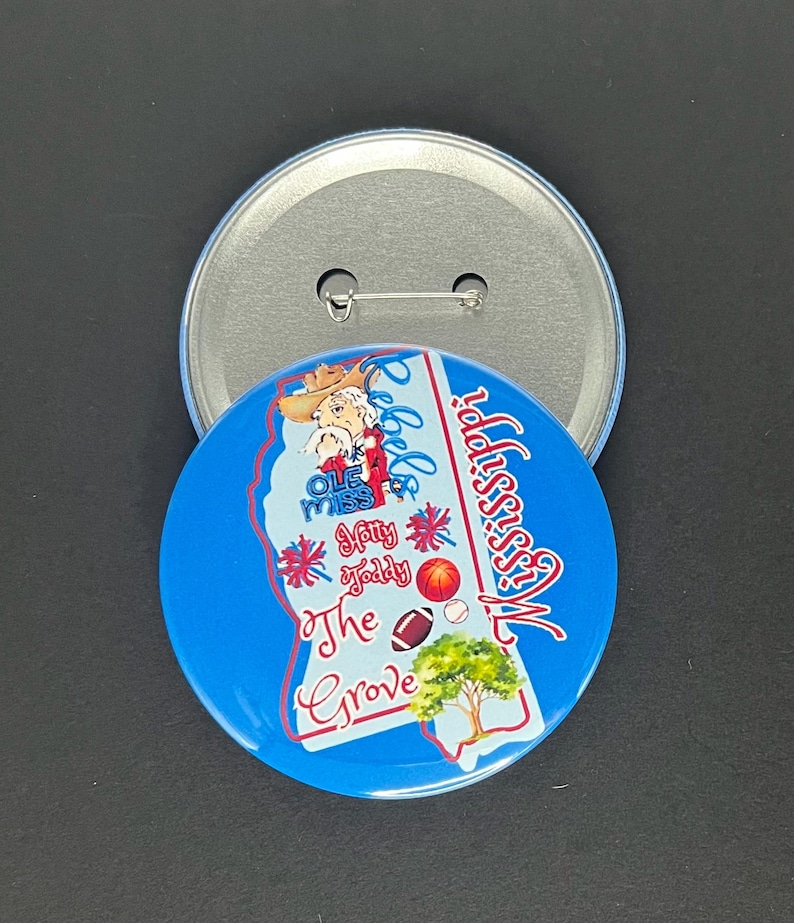 Ole Miss Gameday Buttons | University of Mississippi | Hotty Toddy ...