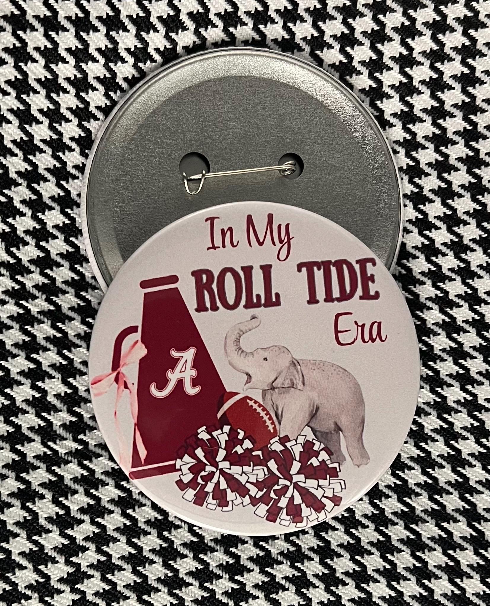 3” Gameday Buttons | UA | University of Alabama | Roll Tide | Crimson ...