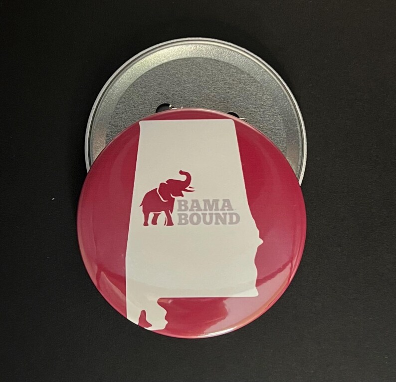 3” Gameday Buttons | UA | University of Alabama | Roll Tide | Crimson ...