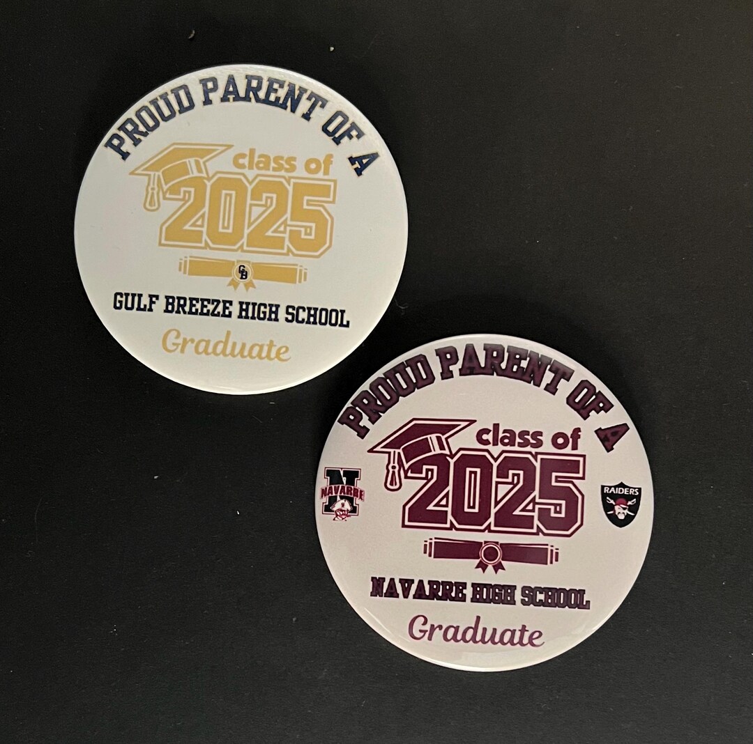 Custom Designed | Graduation Buttons | College Bound | Photo Buttons ...