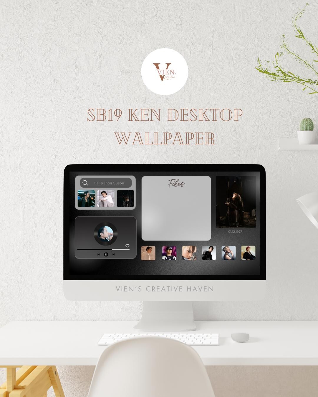 SB19 Ken Desktop Wallpaper Felip John Suson Wallpaper - Etsy