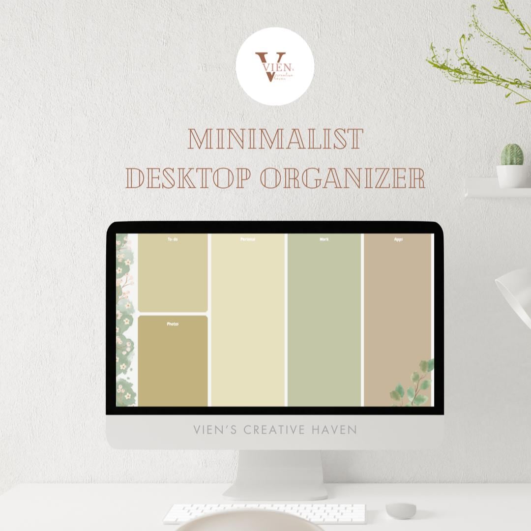 Desktop Wallpaper Organizer Windows, Minimalist Windows Desktop ...