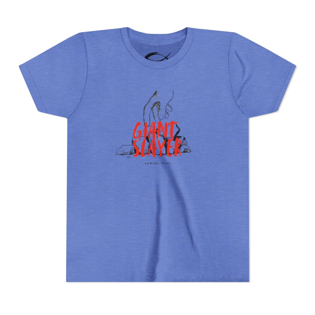 Giant Slayer Youth Short Sleeve Tee - "christian Casual Outings, Gifts ...