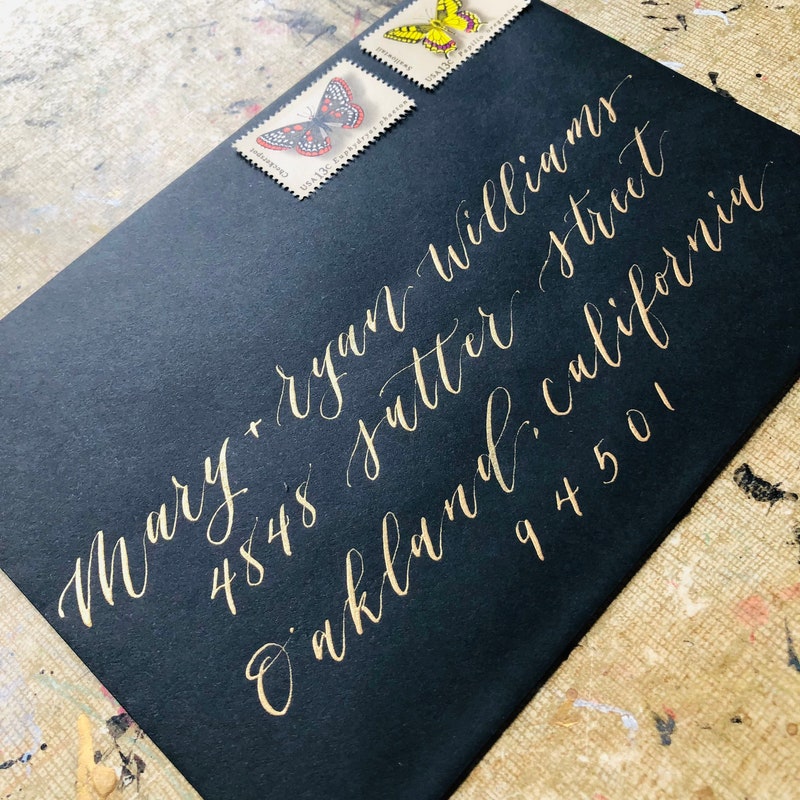 Address Calligraphy - Etsy