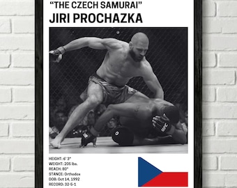 Jiri Prochazka Czech Samurai - Etsy