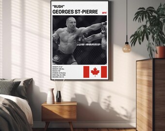 Cody Garbrandt Poster, UFC Fighter Wall Art Decor, No Love, MMA, UFC ...