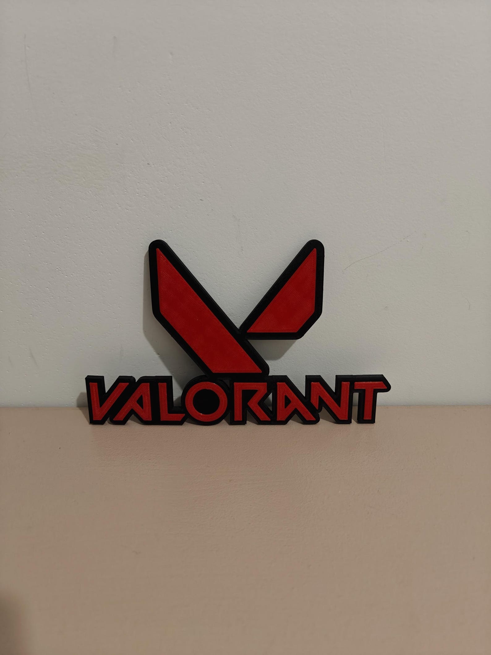 Valorant Logo in 3D Print | Unique Gaming Decoration - Etsy