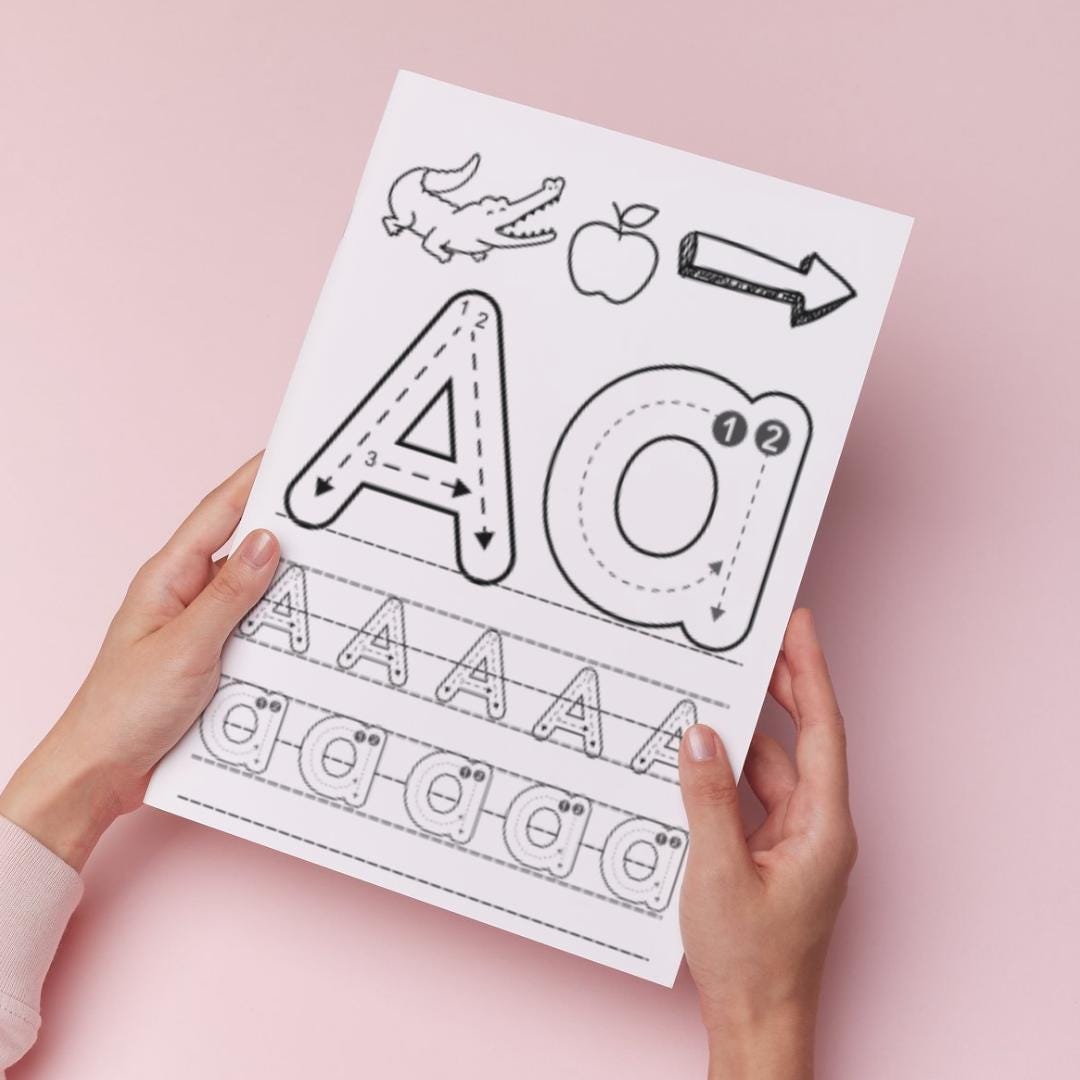Custom ABC Tracing for Kids | Personalized ABC Tracing Worksheets for ...
