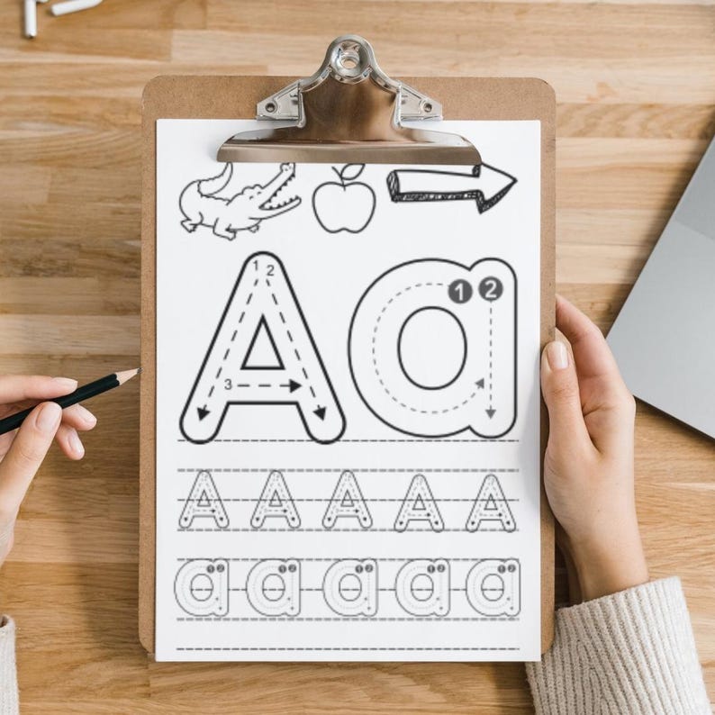 Custom ABC Tracing for Kids | Personalized ABC Tracing Worksheets for ...