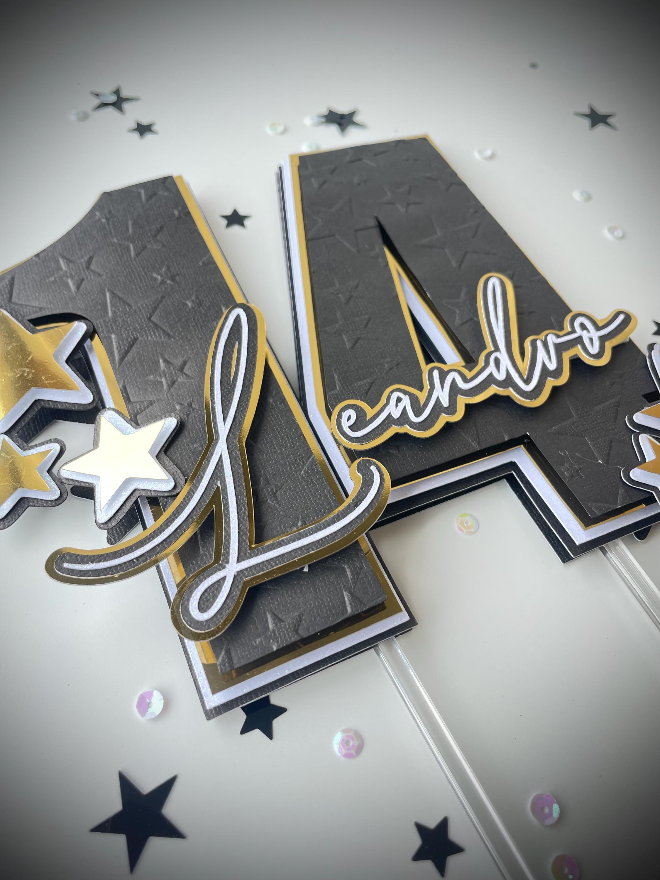 Personalized Birthday Cake Topper - Etsy