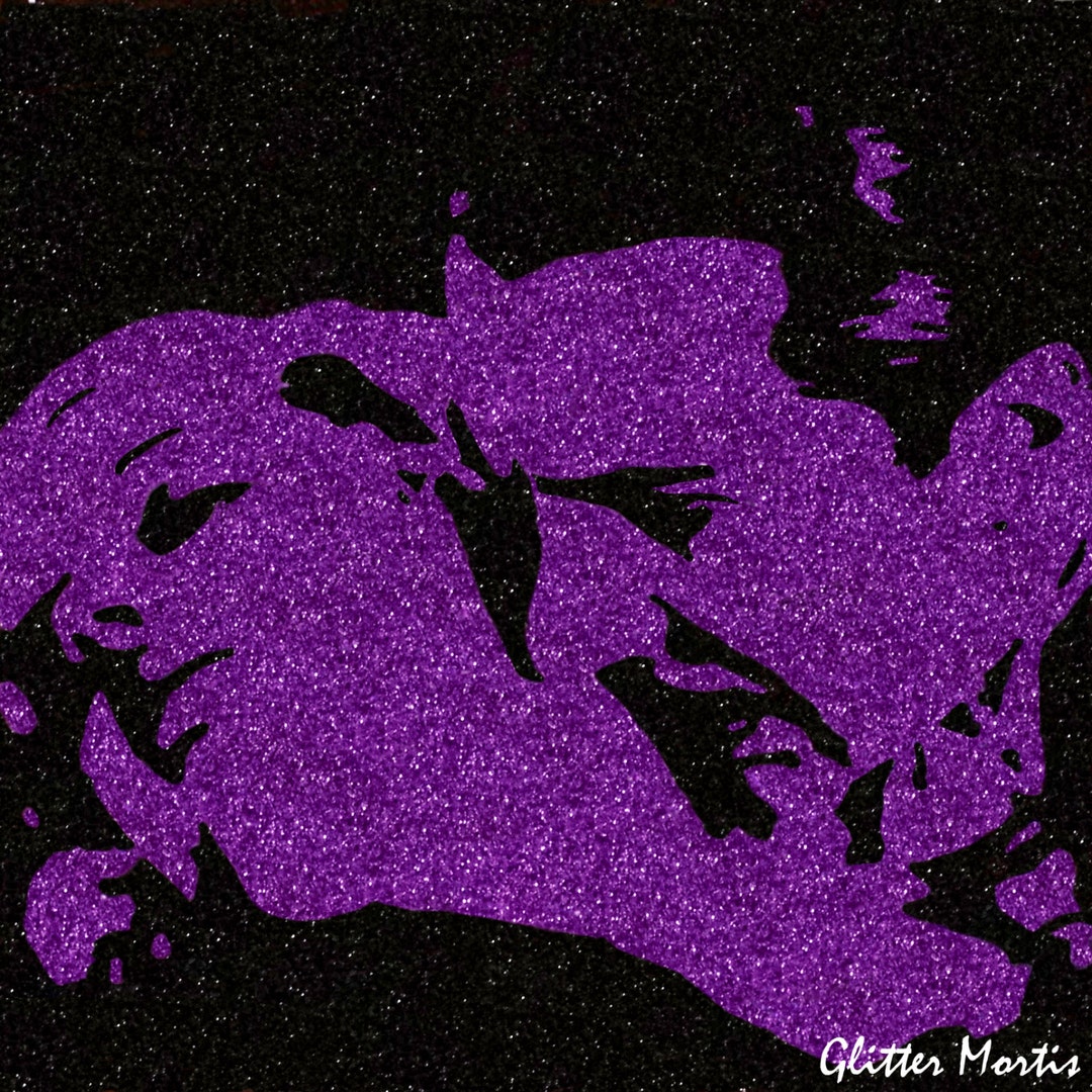 Dracula Inspired Classic Horror Glitter Art • Spooky Gothic Vampire ...