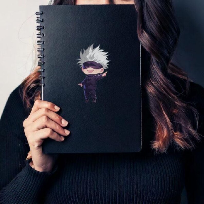 Gojo Chibi Instant Download – Jujutsu Kaisen Anime Clipart, PSD, PDF ...