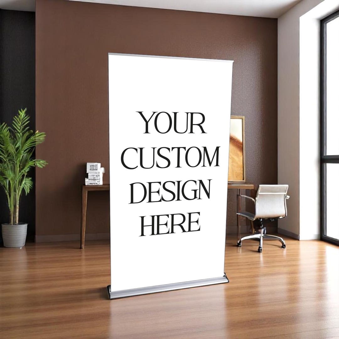Custom Logo Banner, Retractable Banner, Stand Banner, Business Banner ...