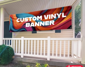 Full Color Custom Vinyl Banners, Custom Size Vinyl Banner, Custom Vinyl ...